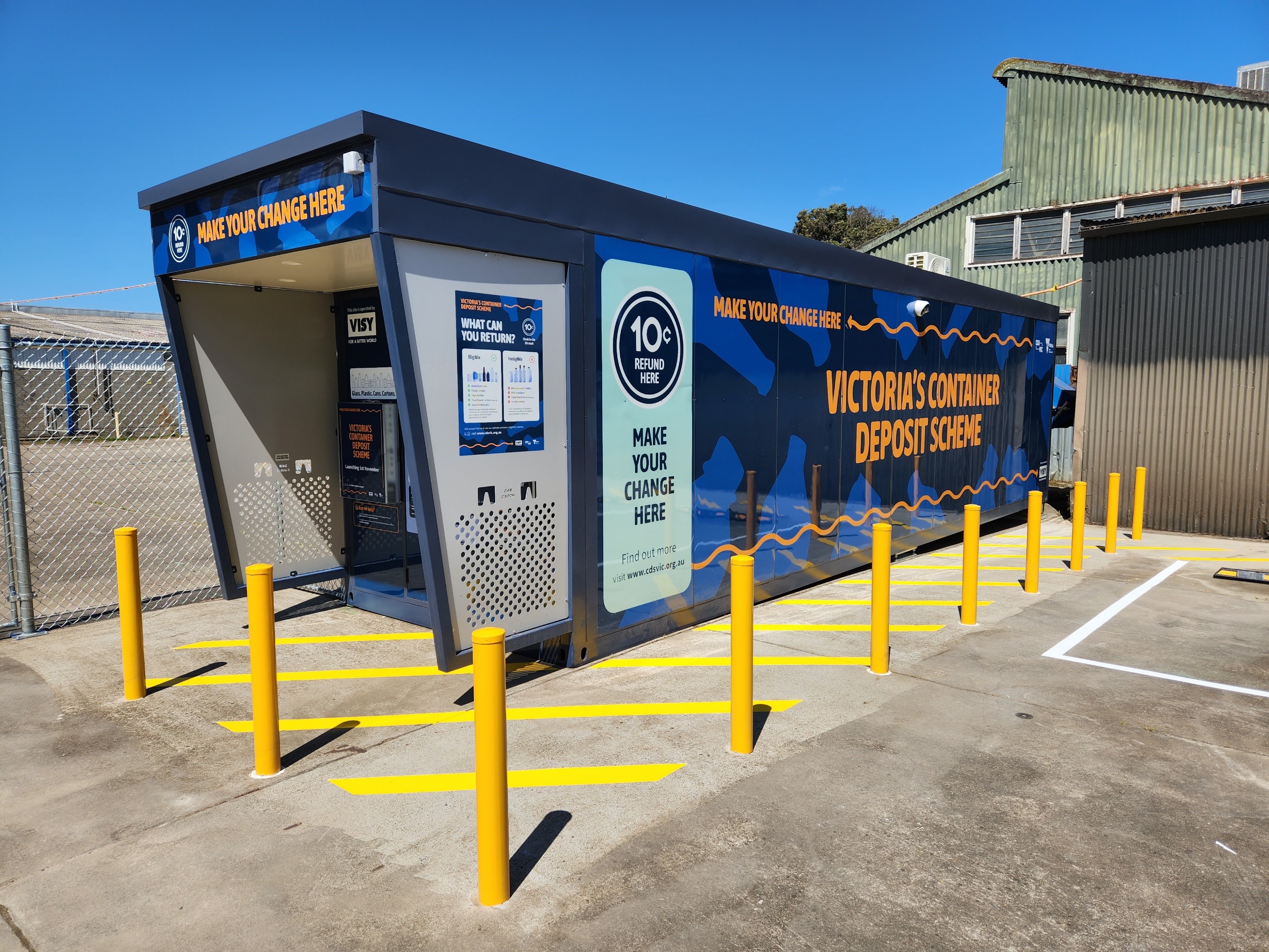 Yarra’s first Reverse Vending Machine is being installed at Collingwood ...